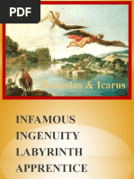 Daedalus and Icarus by Nick Pontikis | PDF | Minotaur | Theseus