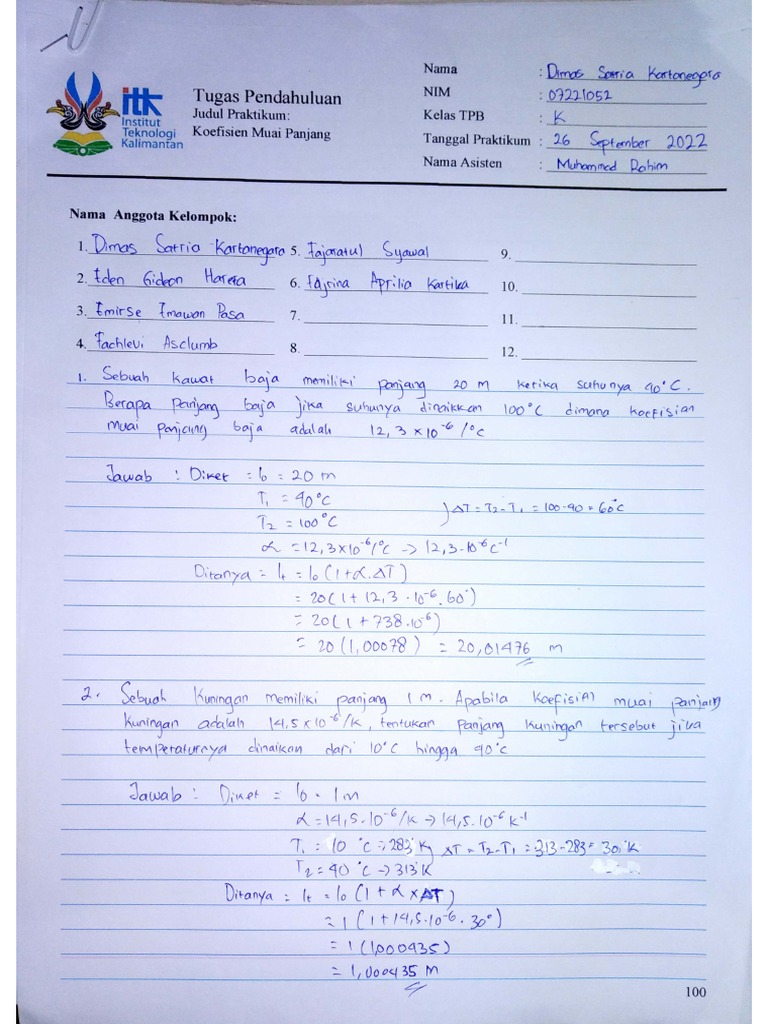 Dimas Satria Kartanegara - 07221052 - Modul 6 - TP | PDF