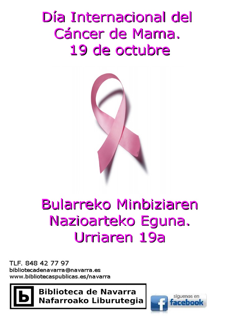 Dia Internacional Del Cancer de Mama | PDF | Cáncer | Cáncer de mama