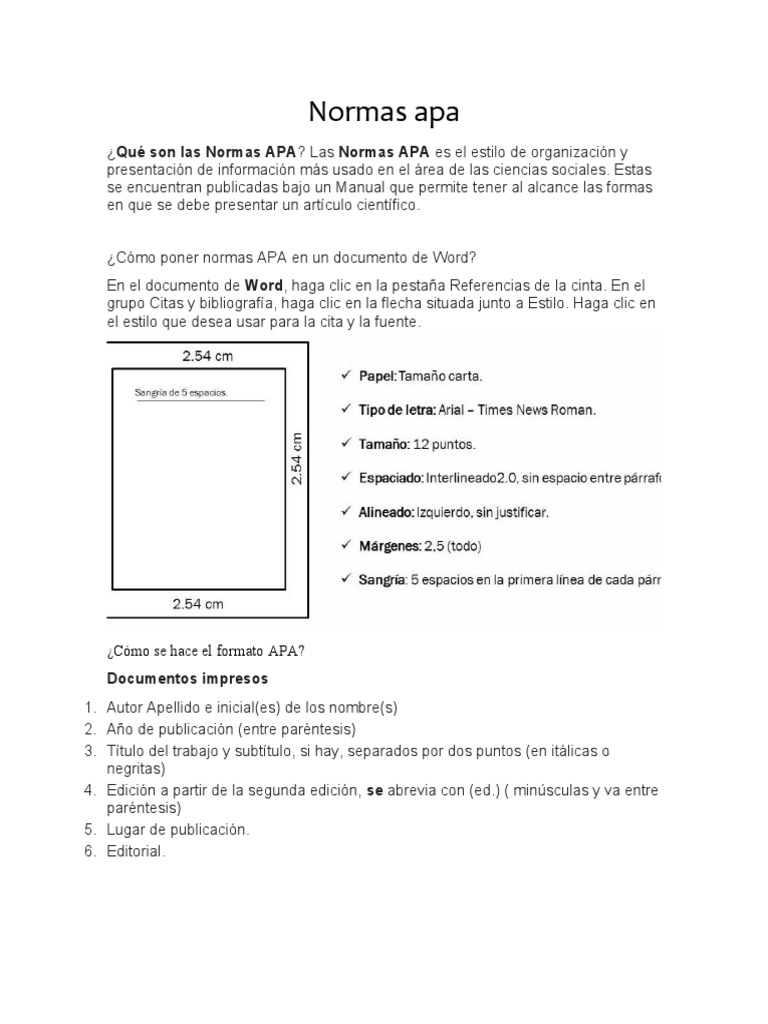 Normas Apa | PDF