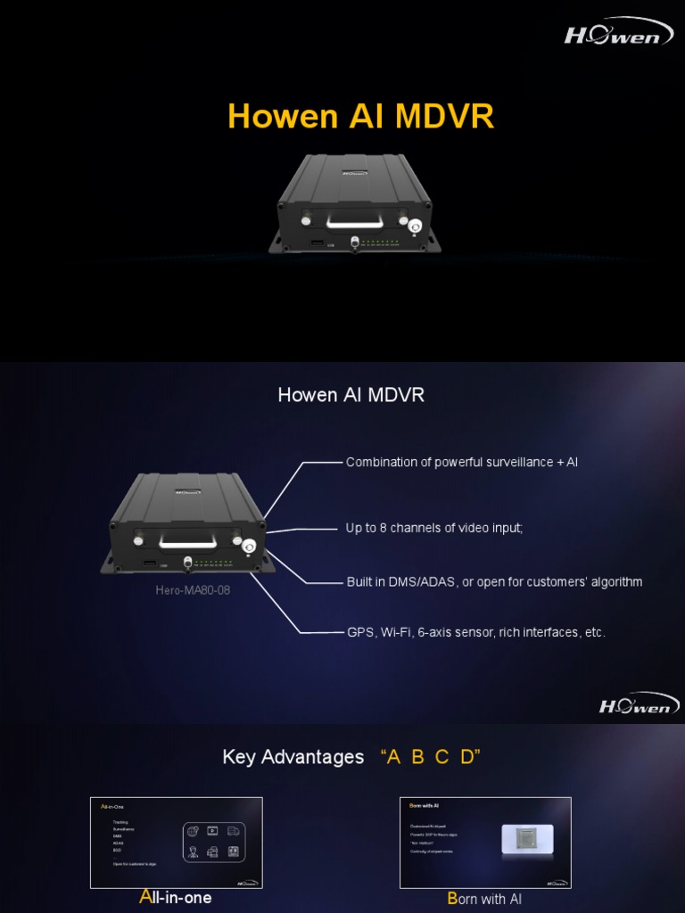 Howen AI MDVR Released 07 1 | PDF | Computer Engineering | Computing