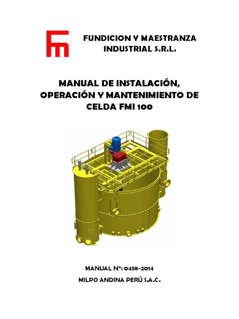 003 Manual Celda FMI 100 - Milpo Andina - Febrero 2015 | PDF | Bomba ...