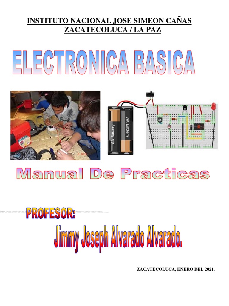 Electrónica Básica: Fundamentos Teóricos y Prácticos | PDF | Corriente ...
