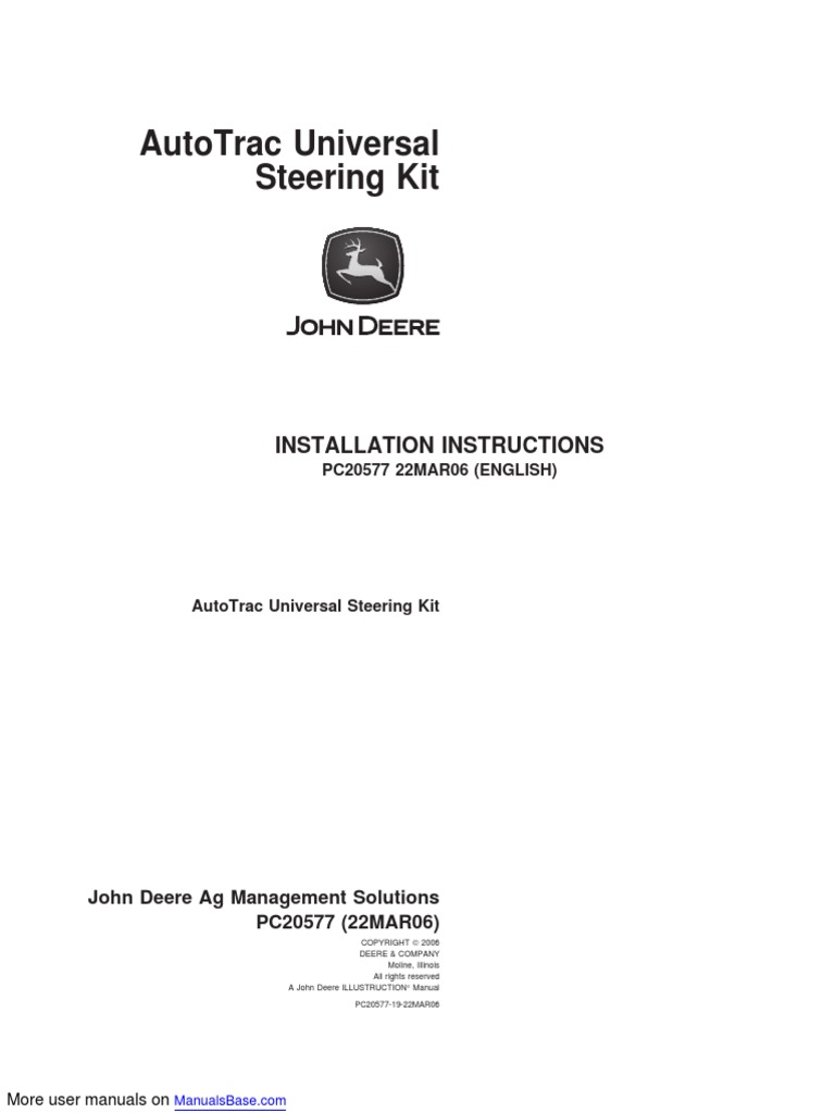 Autotrac Universal Steering Kit PC20577 | PDF | Electrical Connector ...