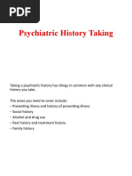 Psych - H&P Template | PDF | Cognition | Abnormal Psychology