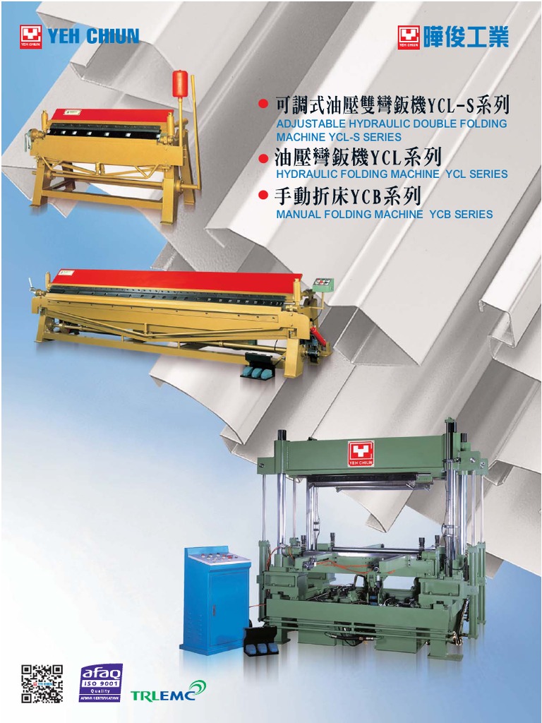 YCB+YCL - Folding Machine | PDF