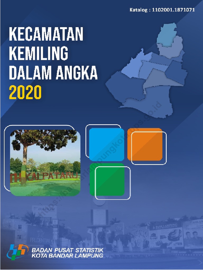Kecamatan Kemiling Dalam Angka 2020 | PDF