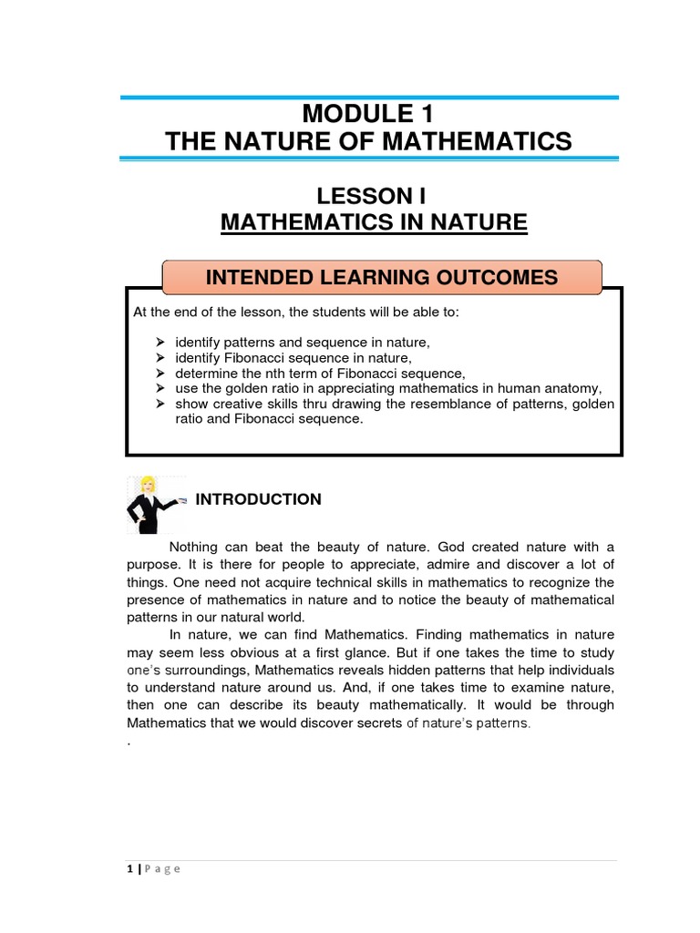 Module 1 Ge 114 | PDF | Pattern | Mathematics