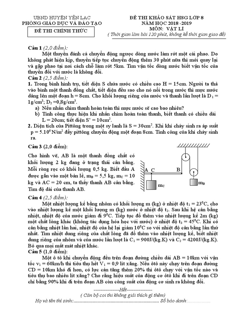 De Thi Chon HSG | PDF