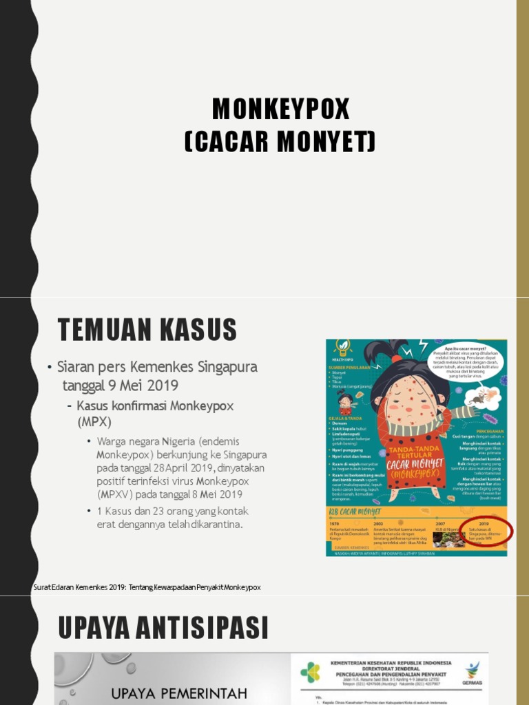 Monkeypox (Cacar Monyet) | PDF | Sains & Matematika