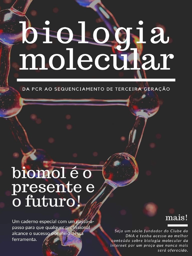 CDD Biomol | PDF | Reação em cadeia da polimerase | Sequenciamento de DNA