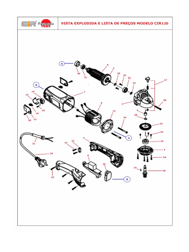 Vista - Explodida - Cir120 JANEIRO | PDF