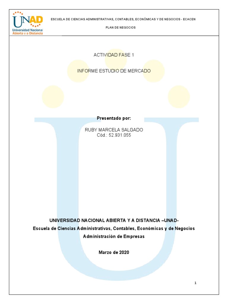 Trabajo Individual Fase 1 | PDF | Iniciativa empresarial | Economias