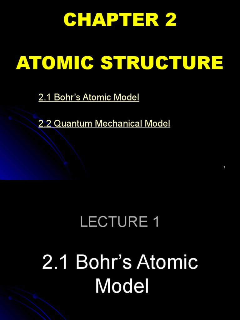 Chapter 2 Atomic Structure Download Free Pdf Emission Spectrum