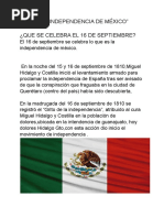 Cuento de La Independencia | PDF | Militares de mexico | México ...