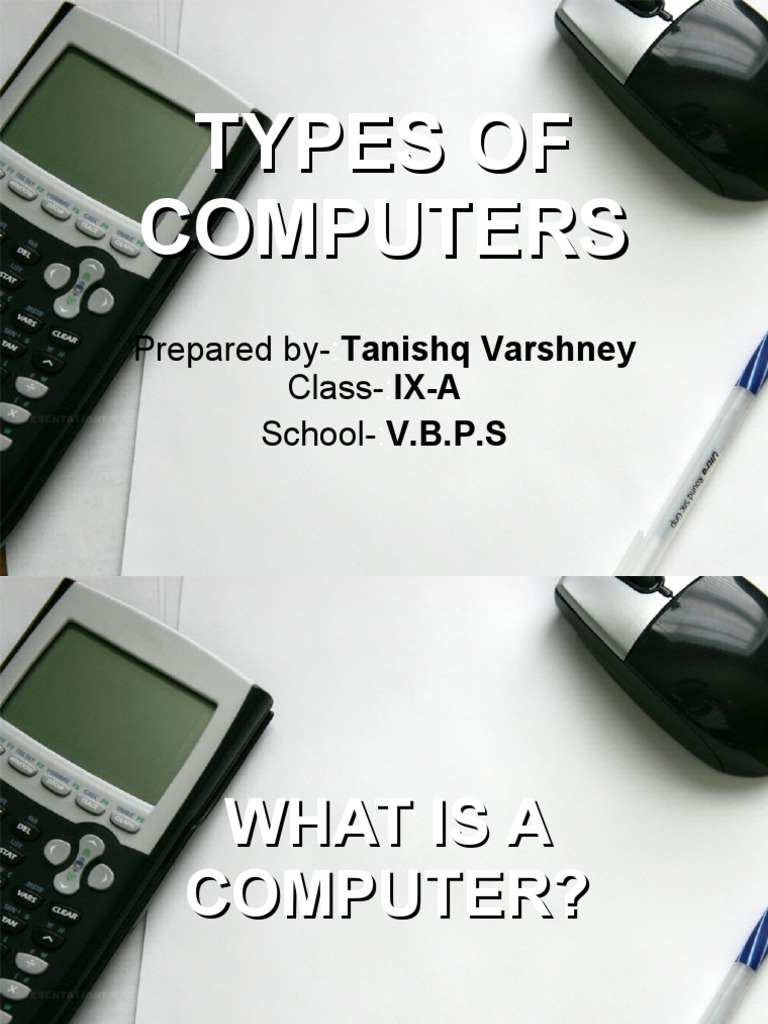 Types of Computers | PDF | Personal Computers | Mainframe Computer