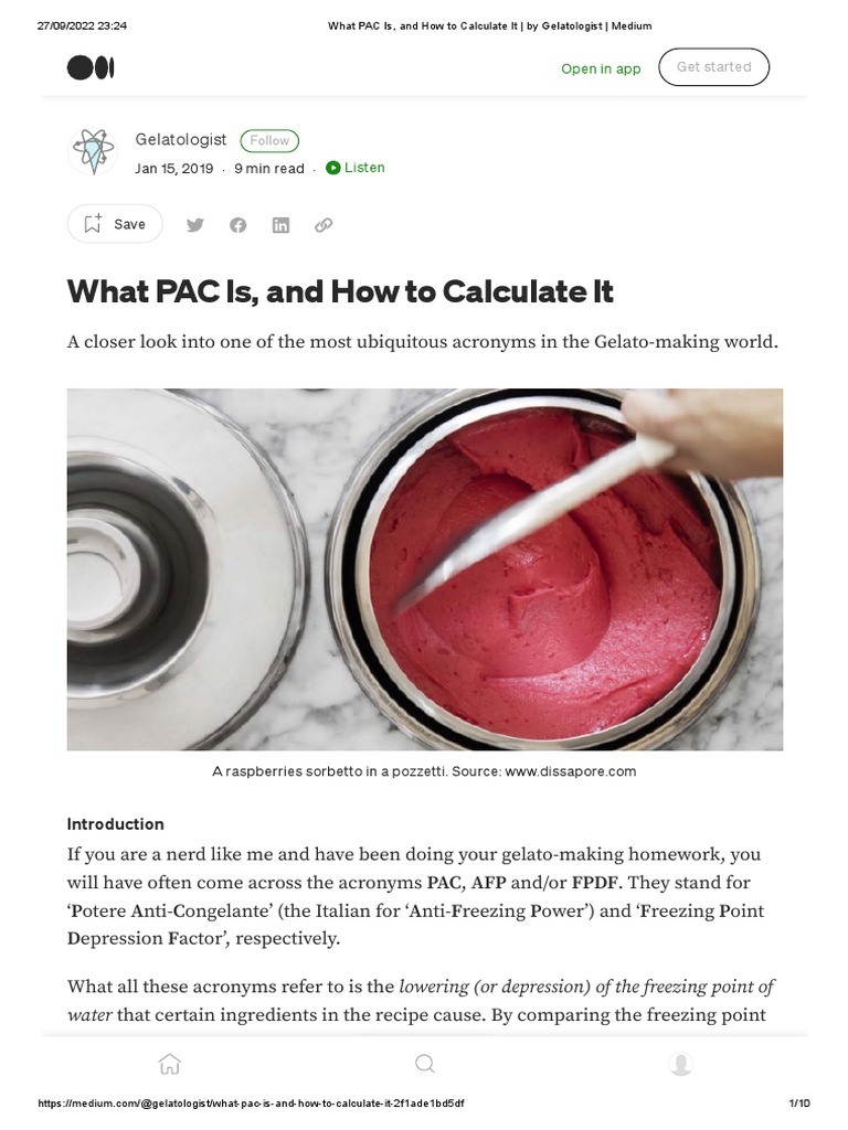 What PAC Is, and How To Calculate It | PDF | Mixture | Water