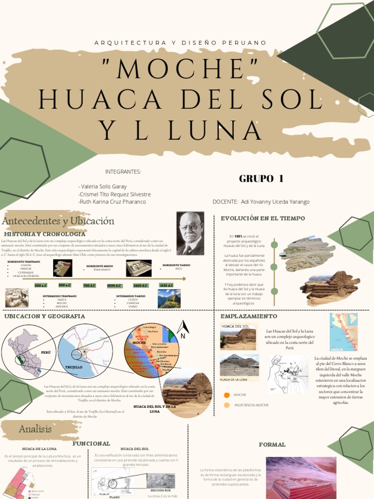 Huaca Del Sol y La Luna - Grupo1 | PDF | Era precolombina | Arqueología