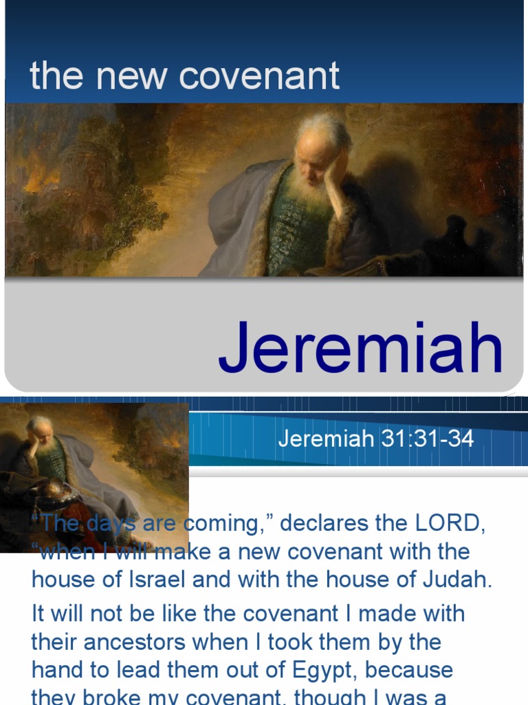 Jeremiah 2 Covenant | PDF | New Covenant | Covenant Theology