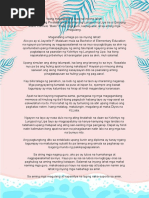 Welcome Remarks Tagalog | PDF