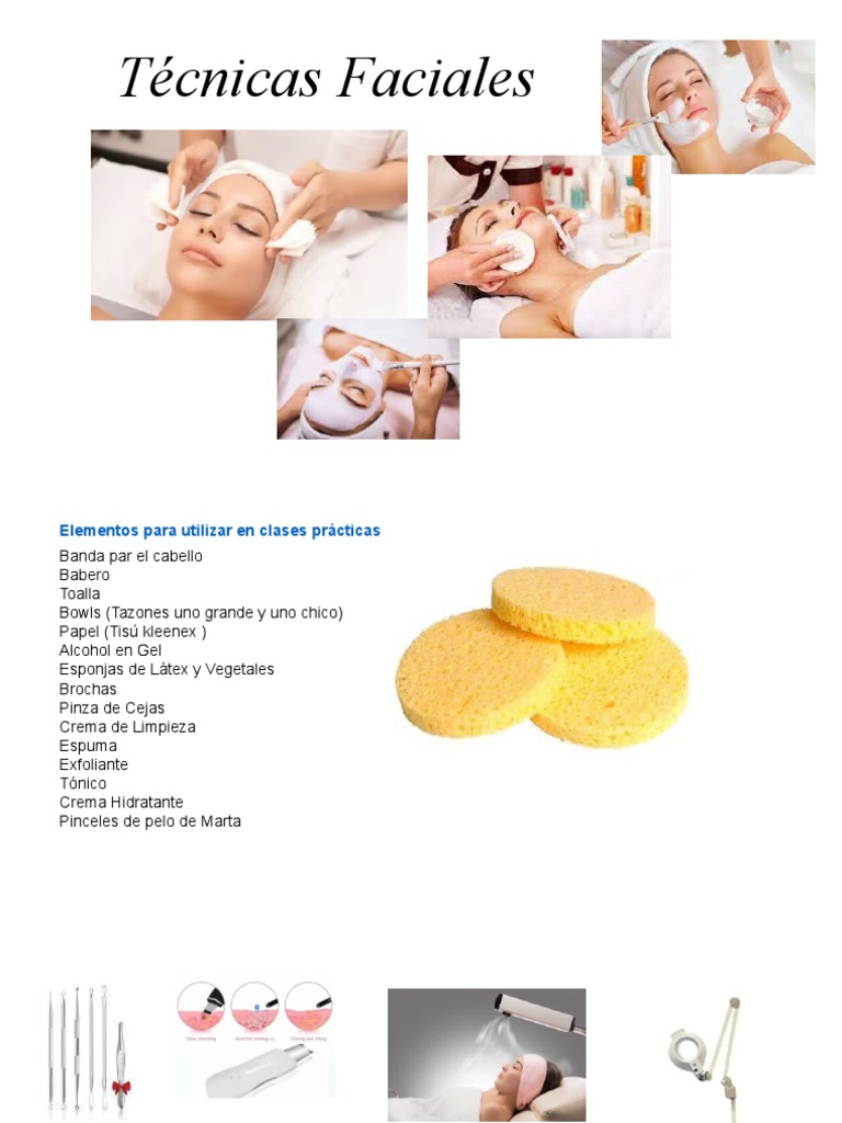 Técnicas Faciales | PDF | Piel | Epidermis