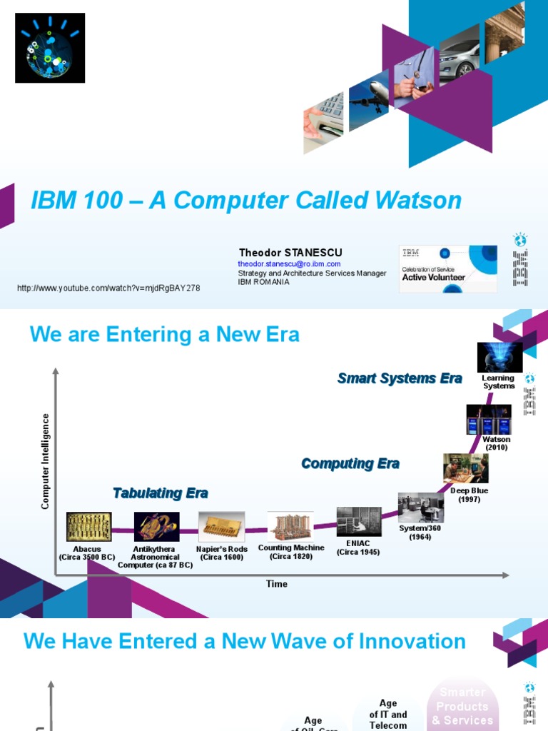 IBM 100 A Computer Called Watson | PDF | Watson (Computer) | Ibm