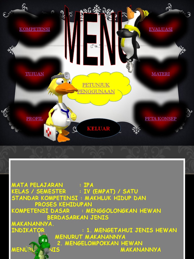 Penggolongan Jenis Hewan Menurut Makanannya | PDF