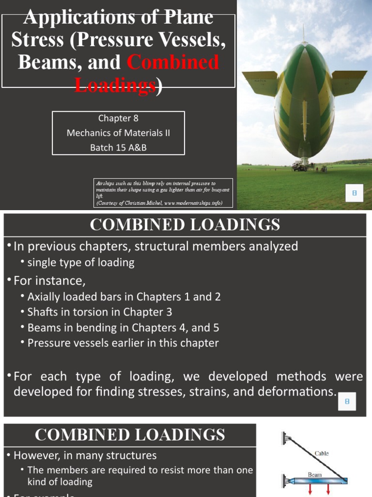 Application of Plane Stress - Combined Loadings | PDF | Stress ...