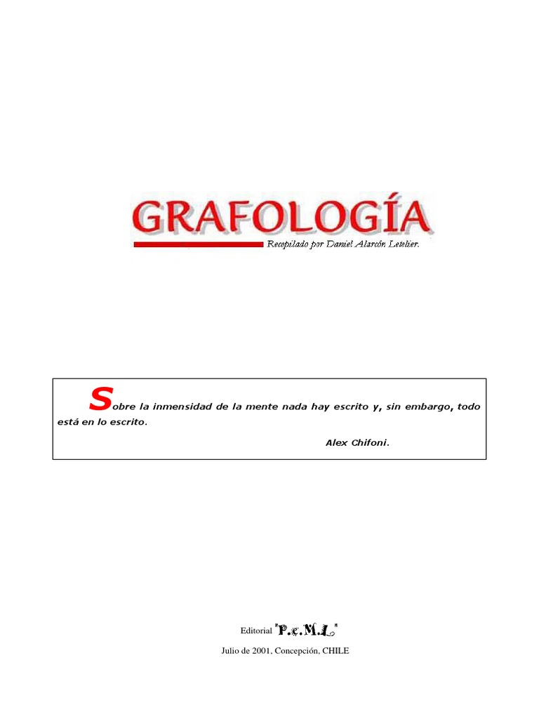 Libro Grafología | PDF