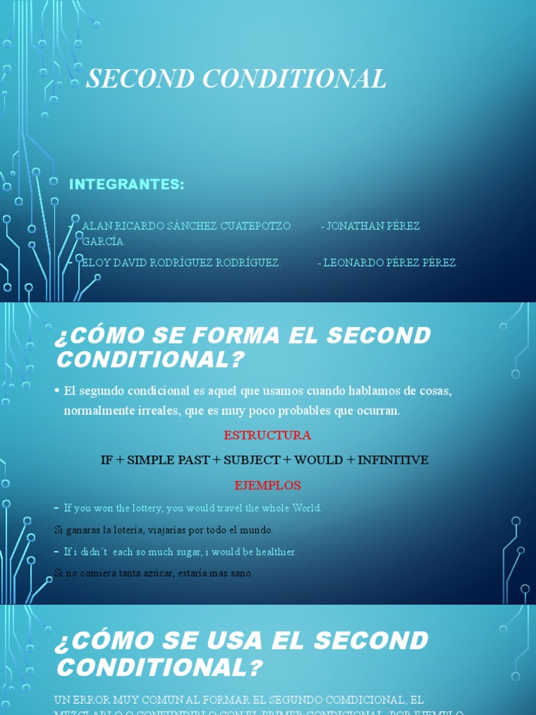 Second Conditional | PDF