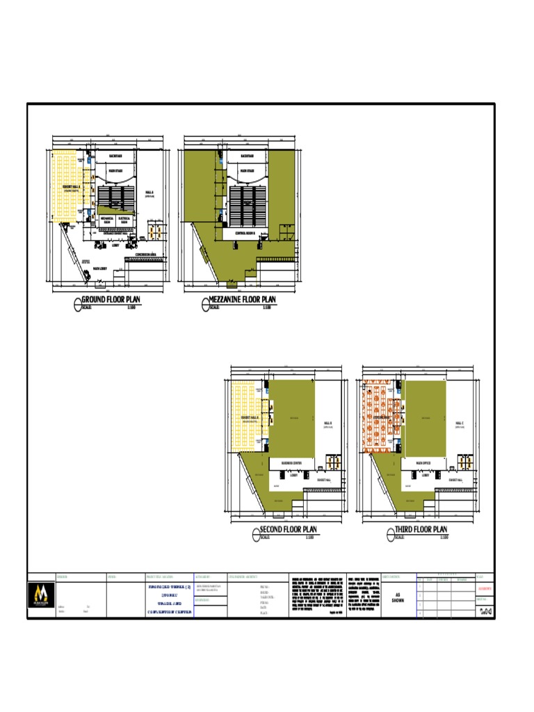 Floor Plan (Trade and Convention Center) | PDF | Elevator | Buildings ...