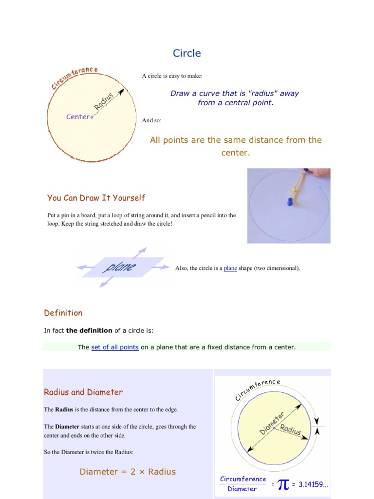 Circle | PDF | Art