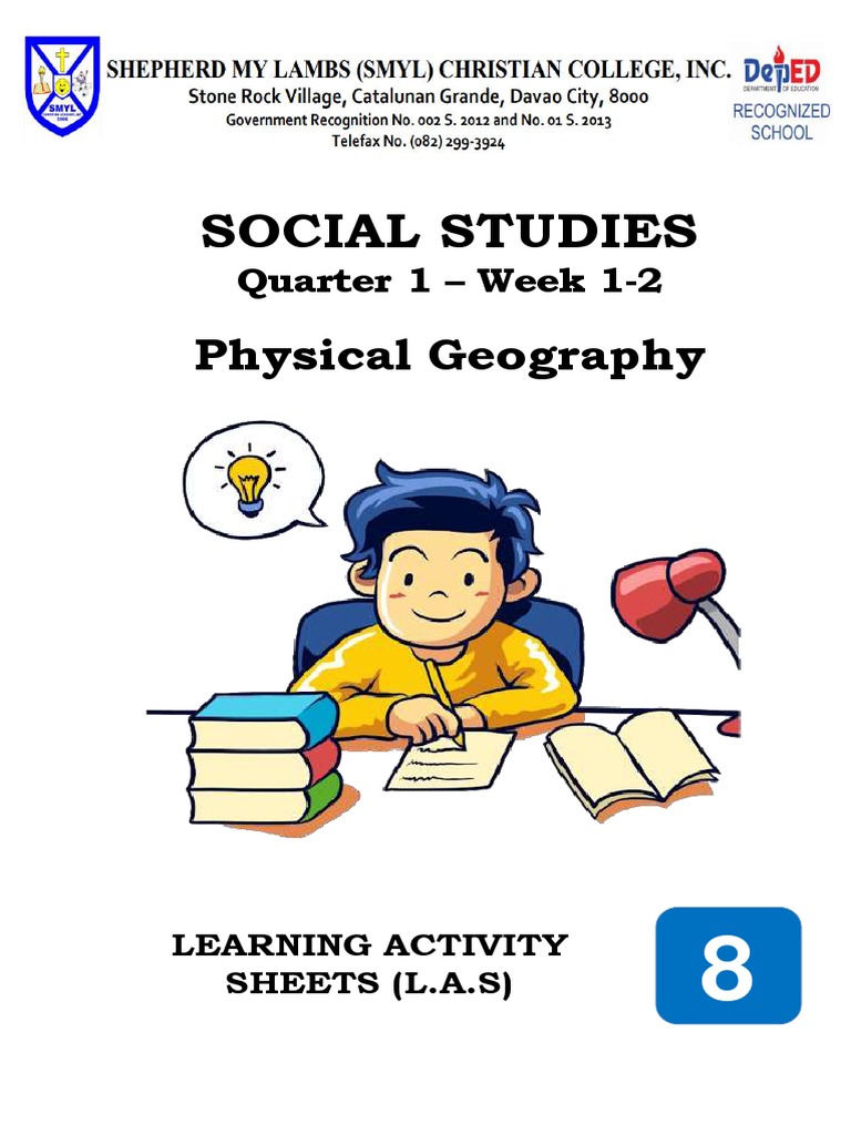 Grade 8 Social Studies Week 1-2 | PDF | Geography | Natural Environment