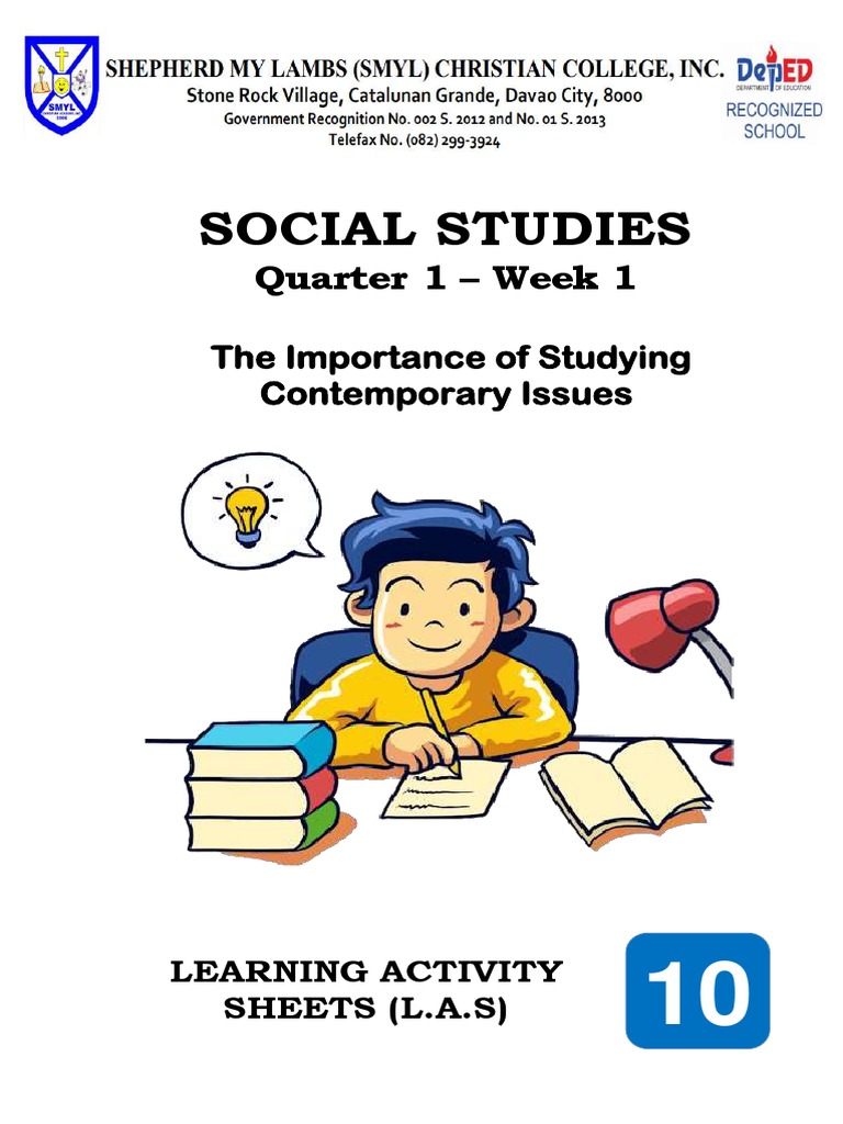 Grade 10 Social Studies Week 1 | PDF | Gender | Gender Studies