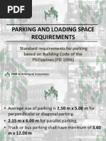 Parking Requirements per Philippine Code | PDF | Business