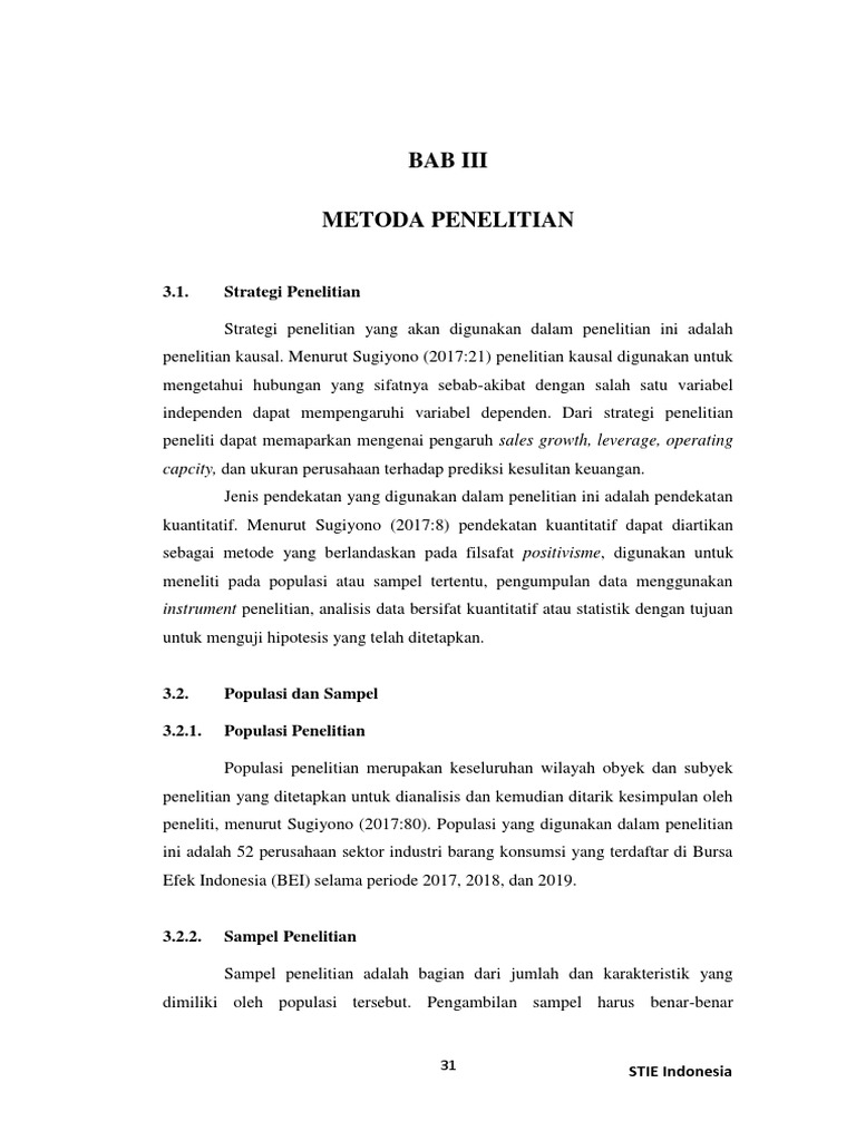 Rumus Analisis Deskriptif Sugiyono | PDF | Bisnis
