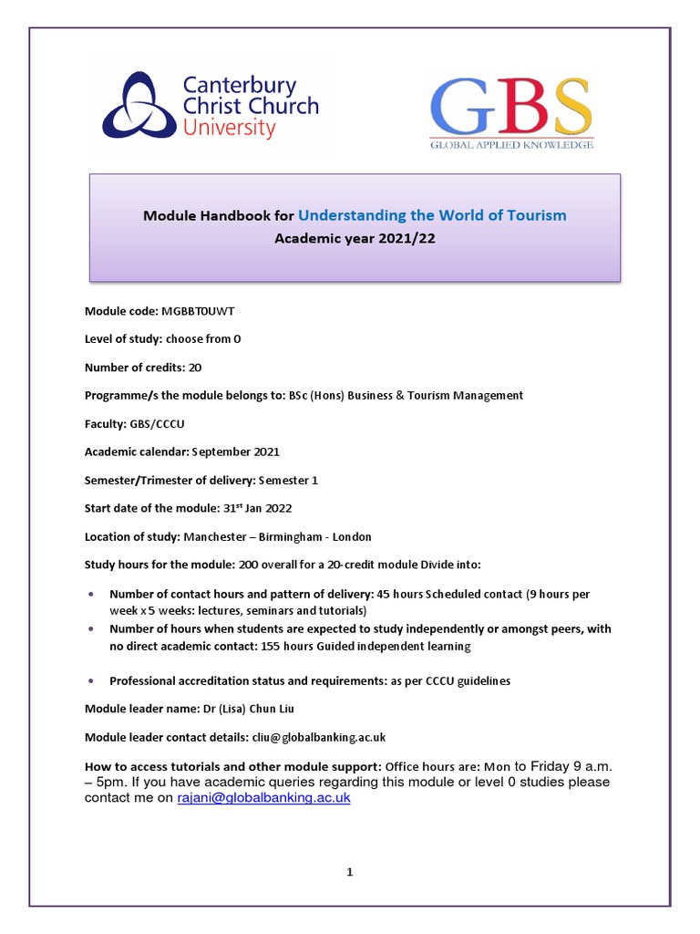 Understanding Tourism: An Introduction to the Dynamic World of Travel ...