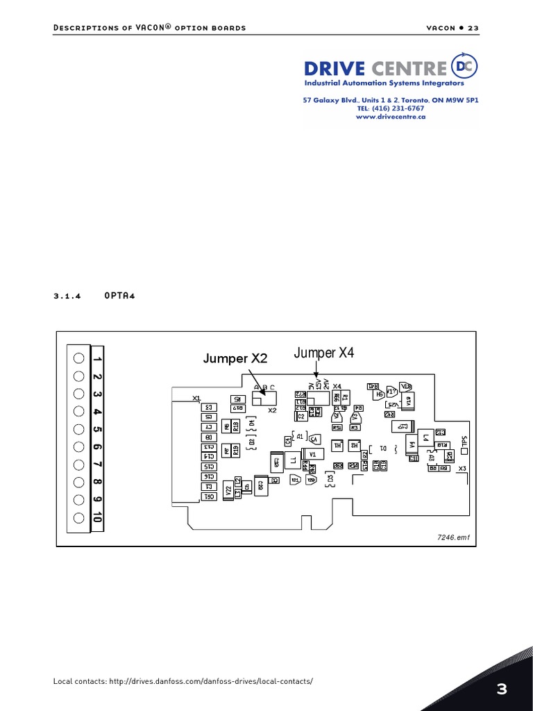 Vacon OPT A4 Manual | PDF | Parameter (Computer Programming) | Voltage