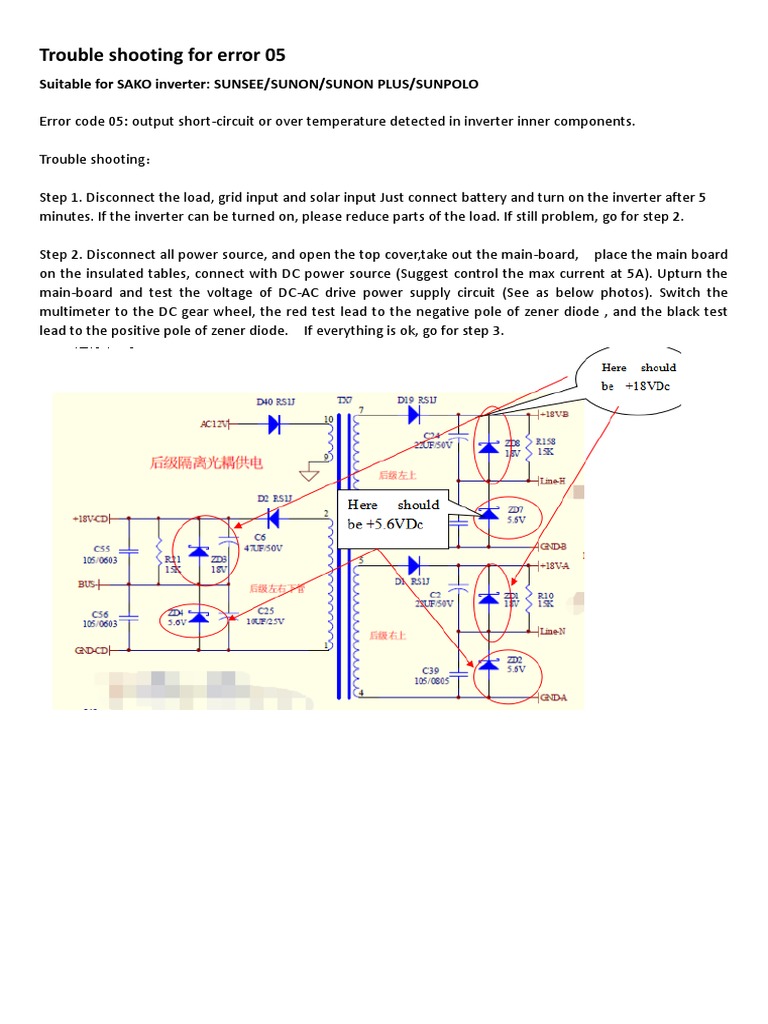 How To Check Error Code 05 | PDF | Science & Mathematics