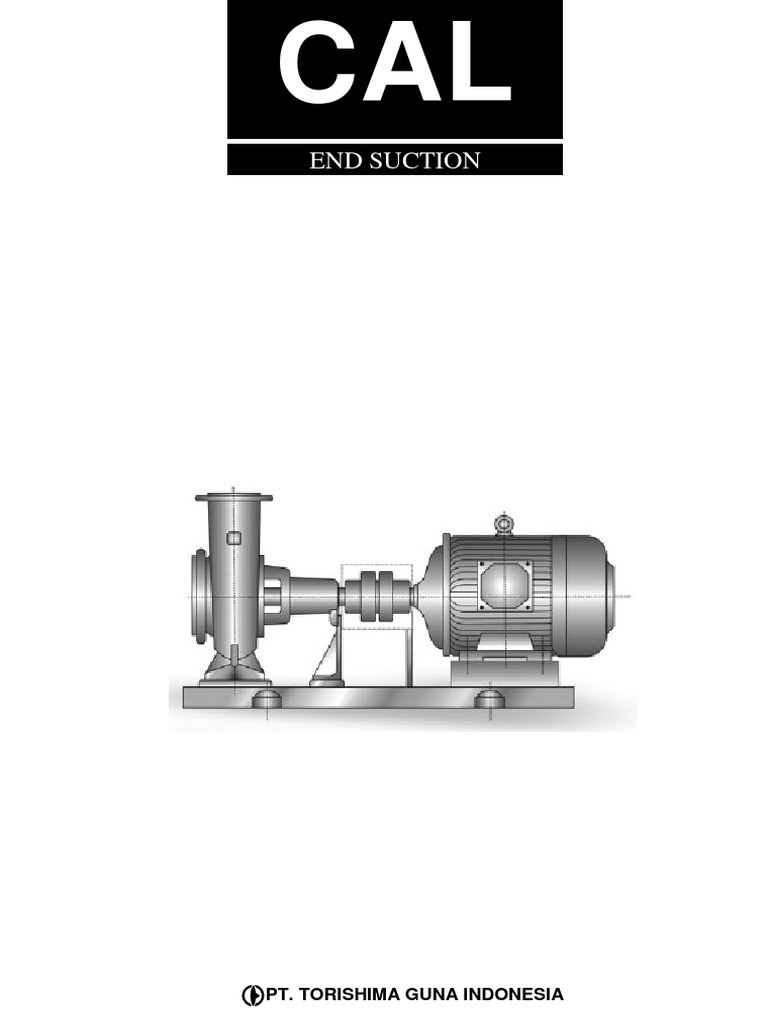 CAL Manual Book | PDF | Pump | Bearing (Mechanical)