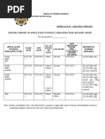 BIR S1905 Registration Update Sheet | PDF | Taxes | Government