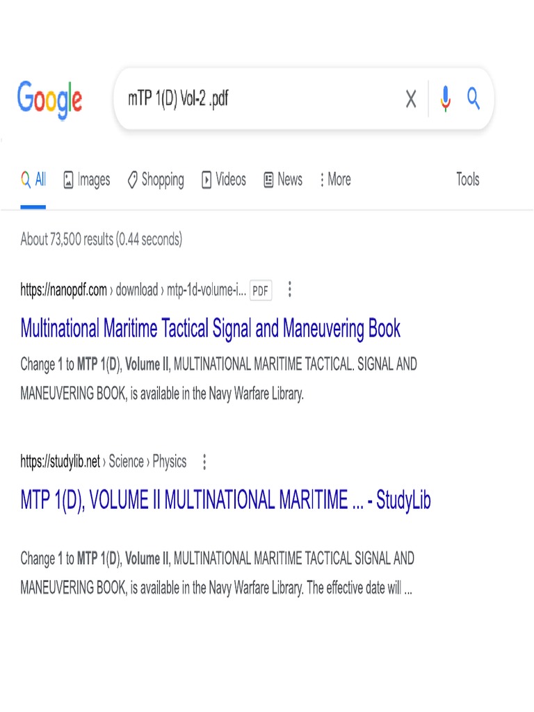 MTP 1 (D) Vol-2 .PDF - Google Search | PDF