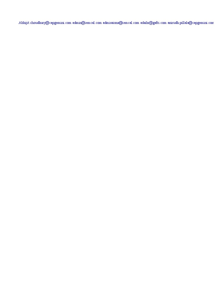 MNC Companies HR Email Ids To Forward Resumes | PDF