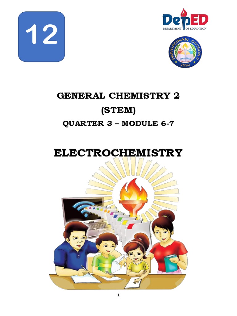 General Chemistry 2 Q3 Module 6 7 | PDF | Electrochemistry | Redox