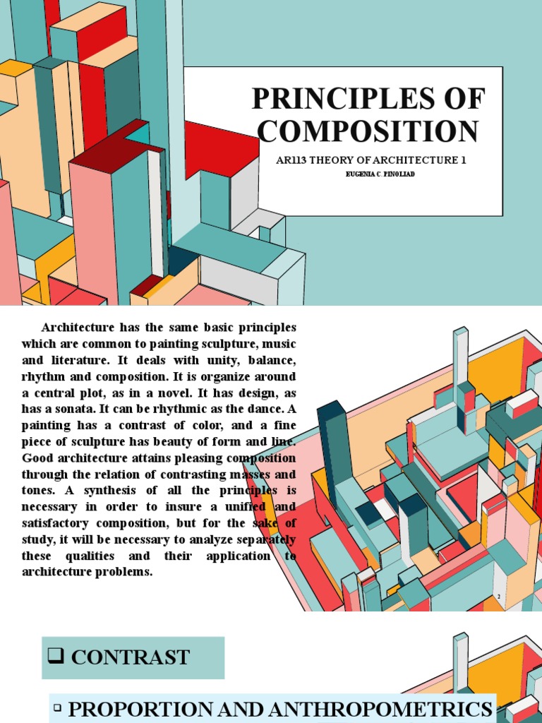 Principles of Composition | PDF | Composition (Visual Arts) | Rhythm
