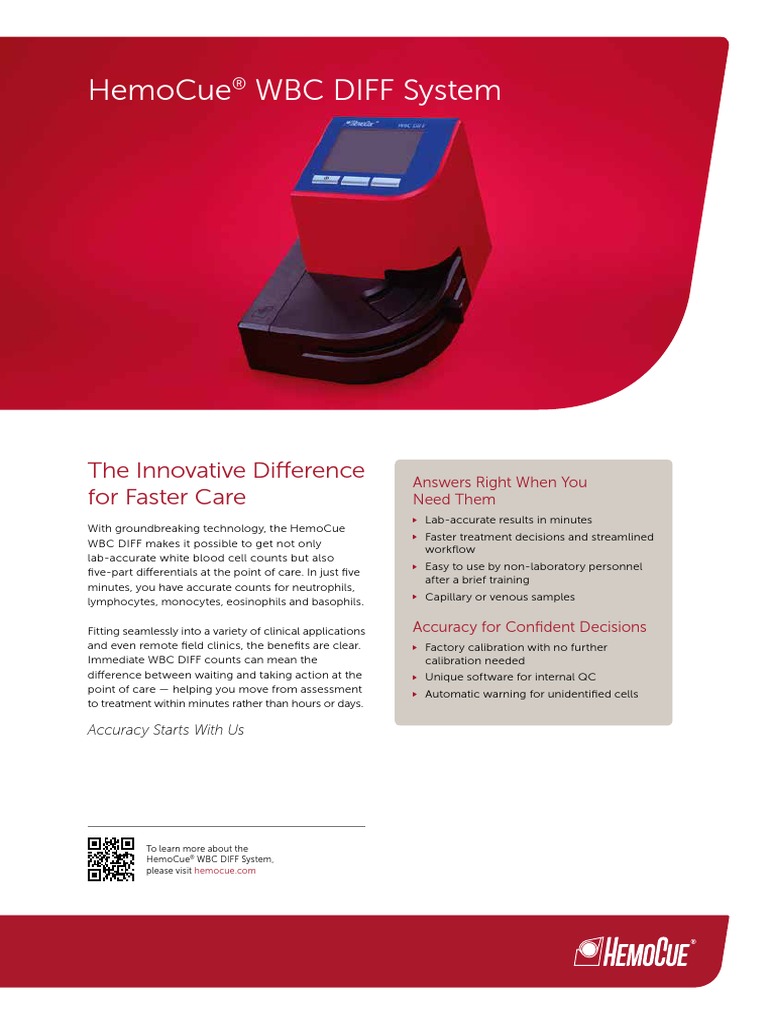 HemoCue WBC DIFF Leaflet | PDF | White Blood Cell | Blood