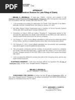 Affidavit of Confirmation of Subdivision | PDF | Affidavit | Evidence