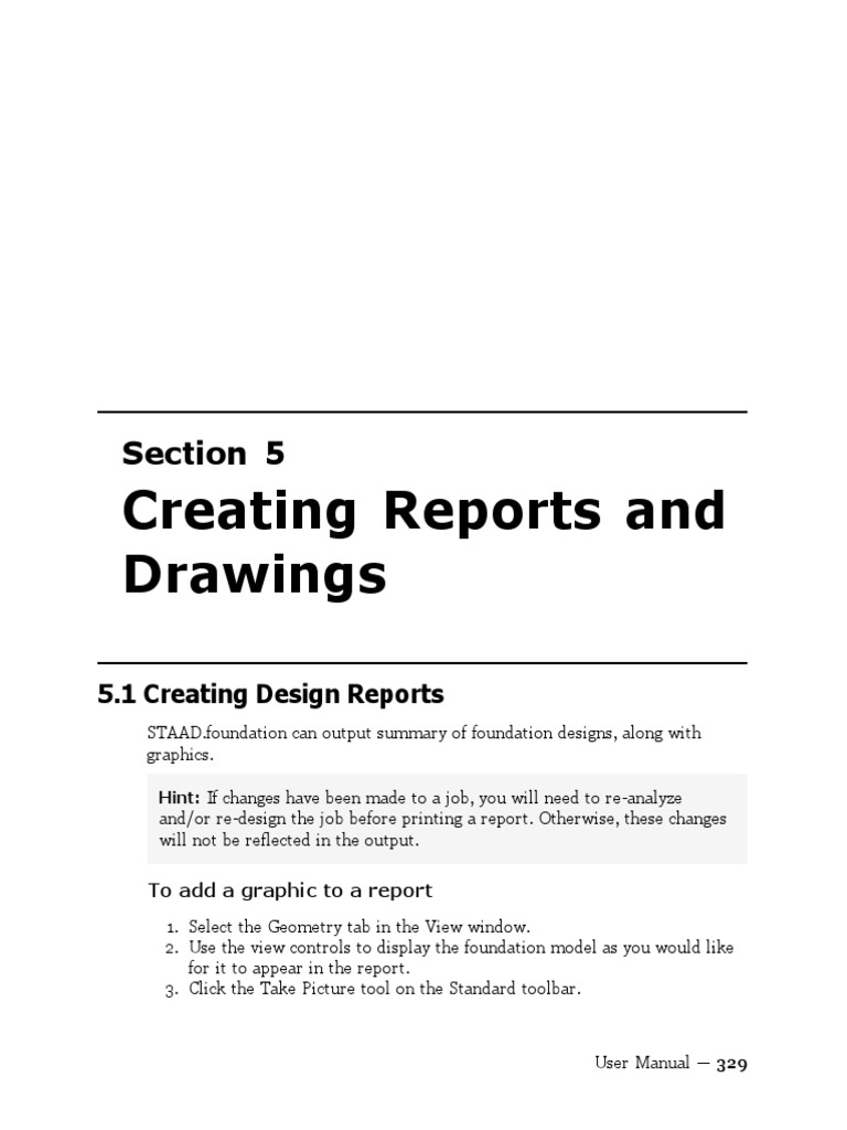 Pages From Staad Foundation Manual V8i | PDF | Microsoft Excel ...