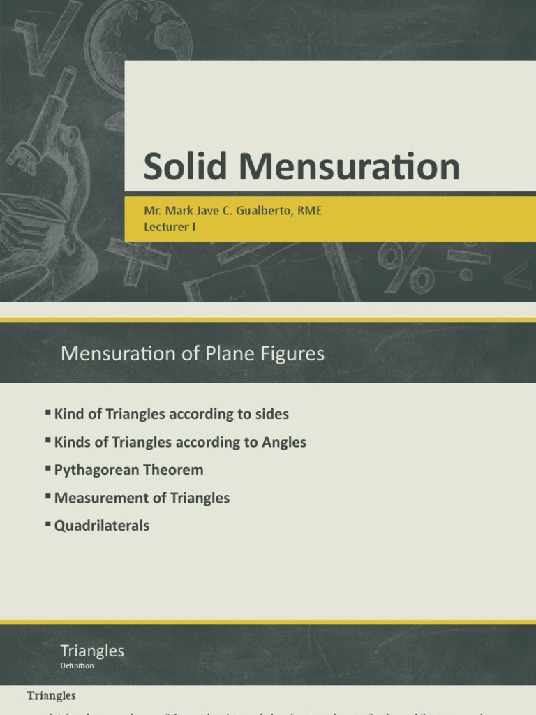 Mensuration of Plane Shapes: A Comprehensive Guide to Measuring ...