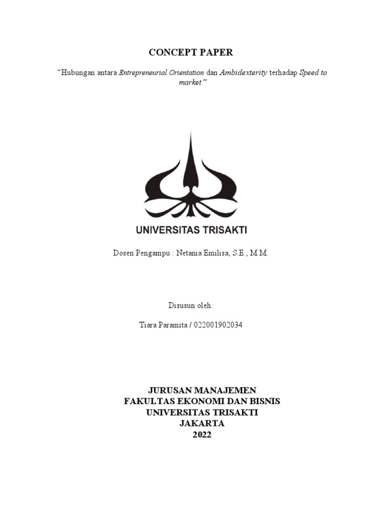 Uas Metlit Concept Paper | PDF